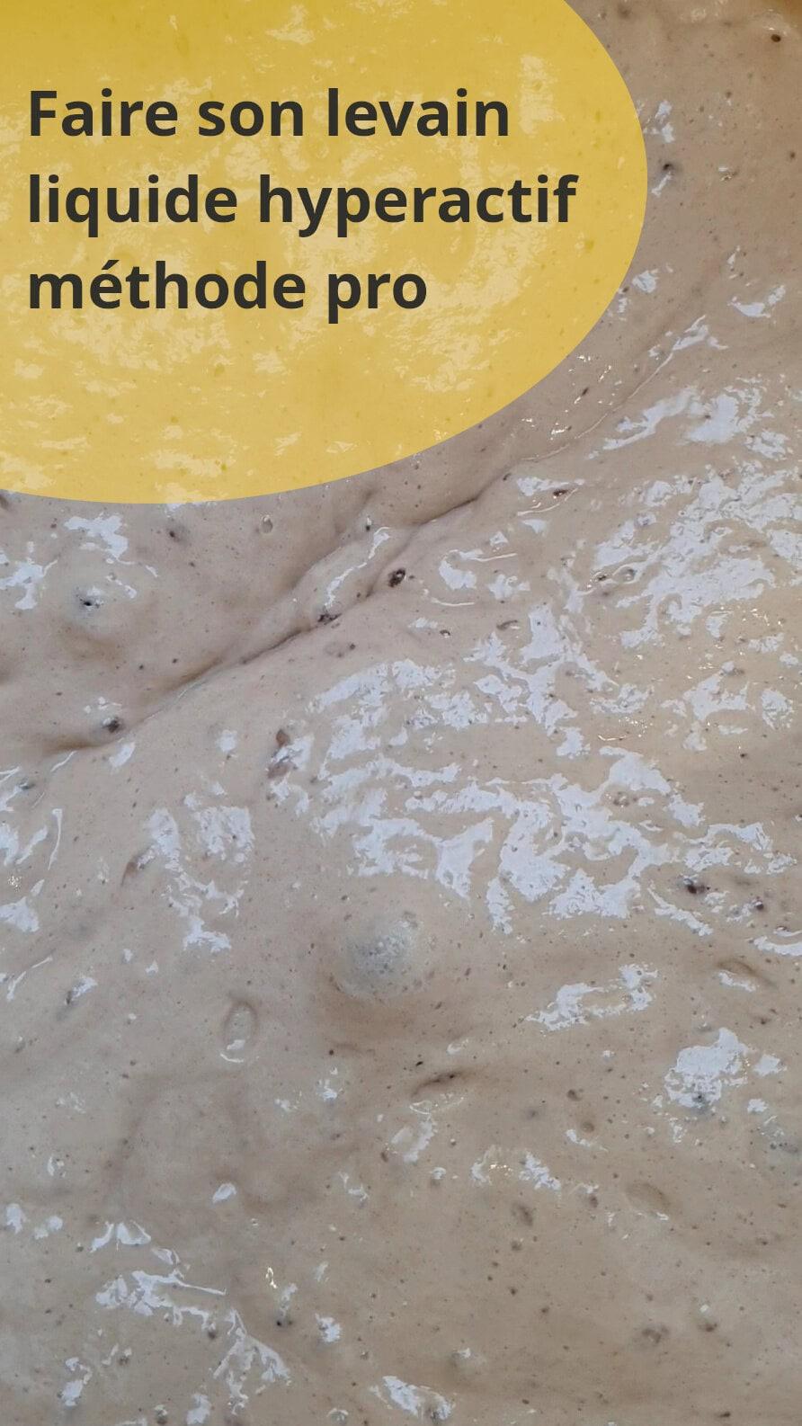 Recette du levain liquide professionnel - Culture Levain